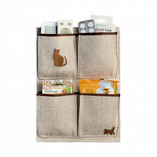 Универсальный свиток Магнитный органайзер на холодильник ручной работы