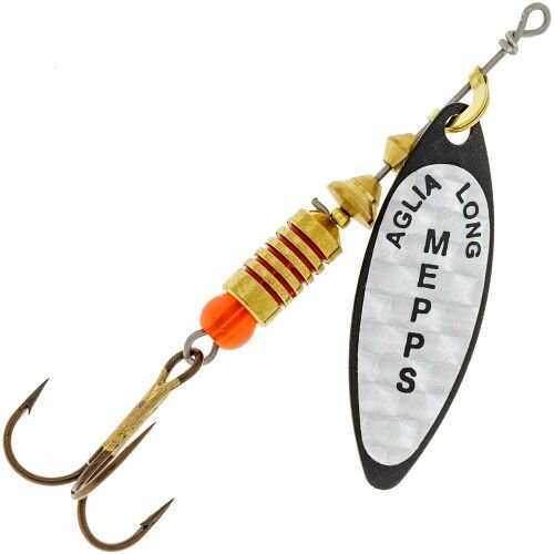 Блесна вращающиеся Mepps Aglia Long Rainbo №1 4,5гр. #BL