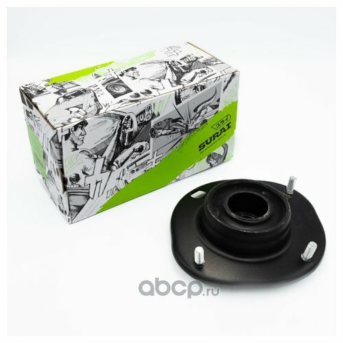 Опора стойки Chevrolet Lanos (02-) перед. прав. с подшип. (SRS 00109) SURAI SURAI SRS00109