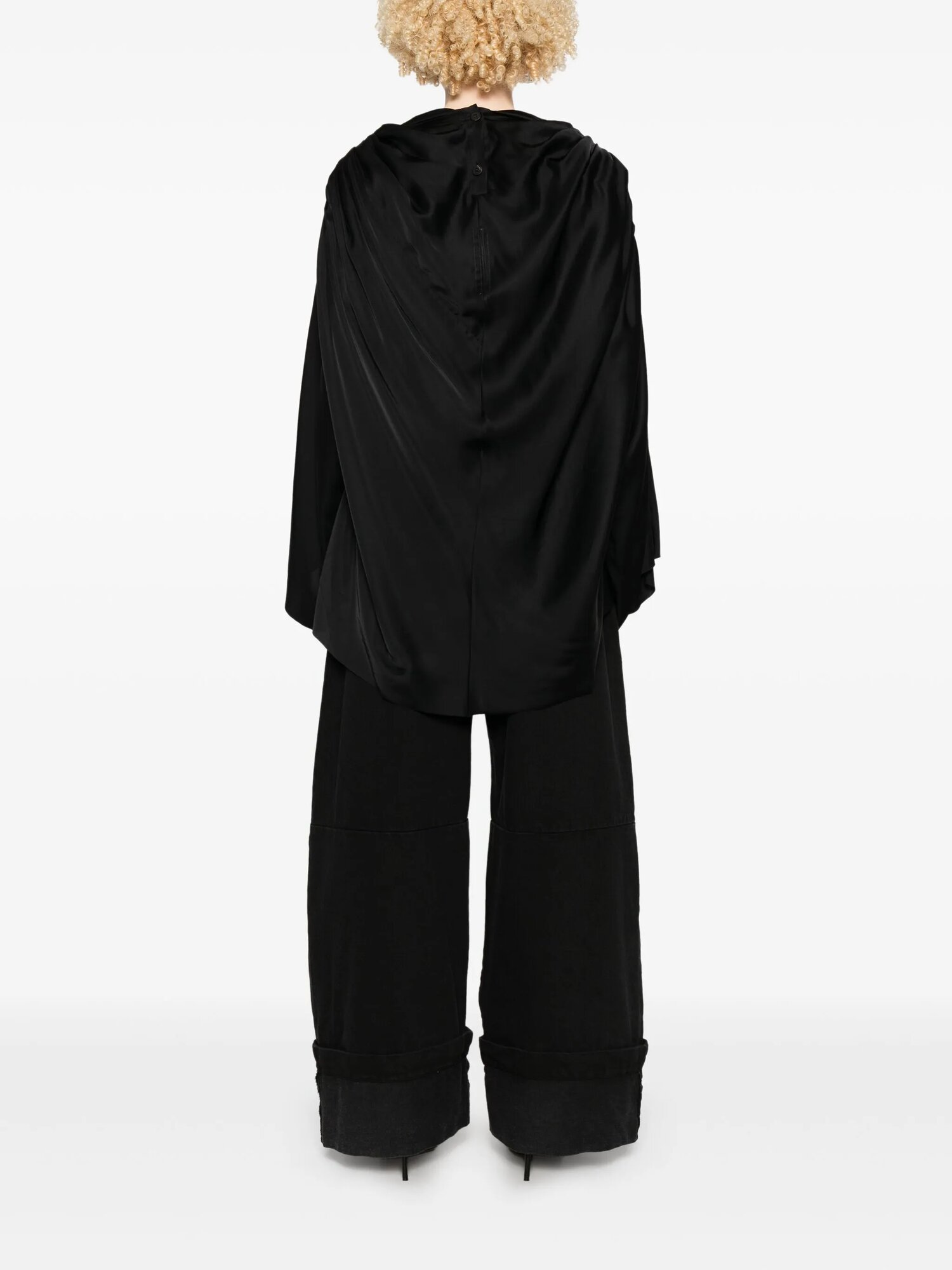 Топ Rick Owens Claudette, размер 40, black/black — фото 1