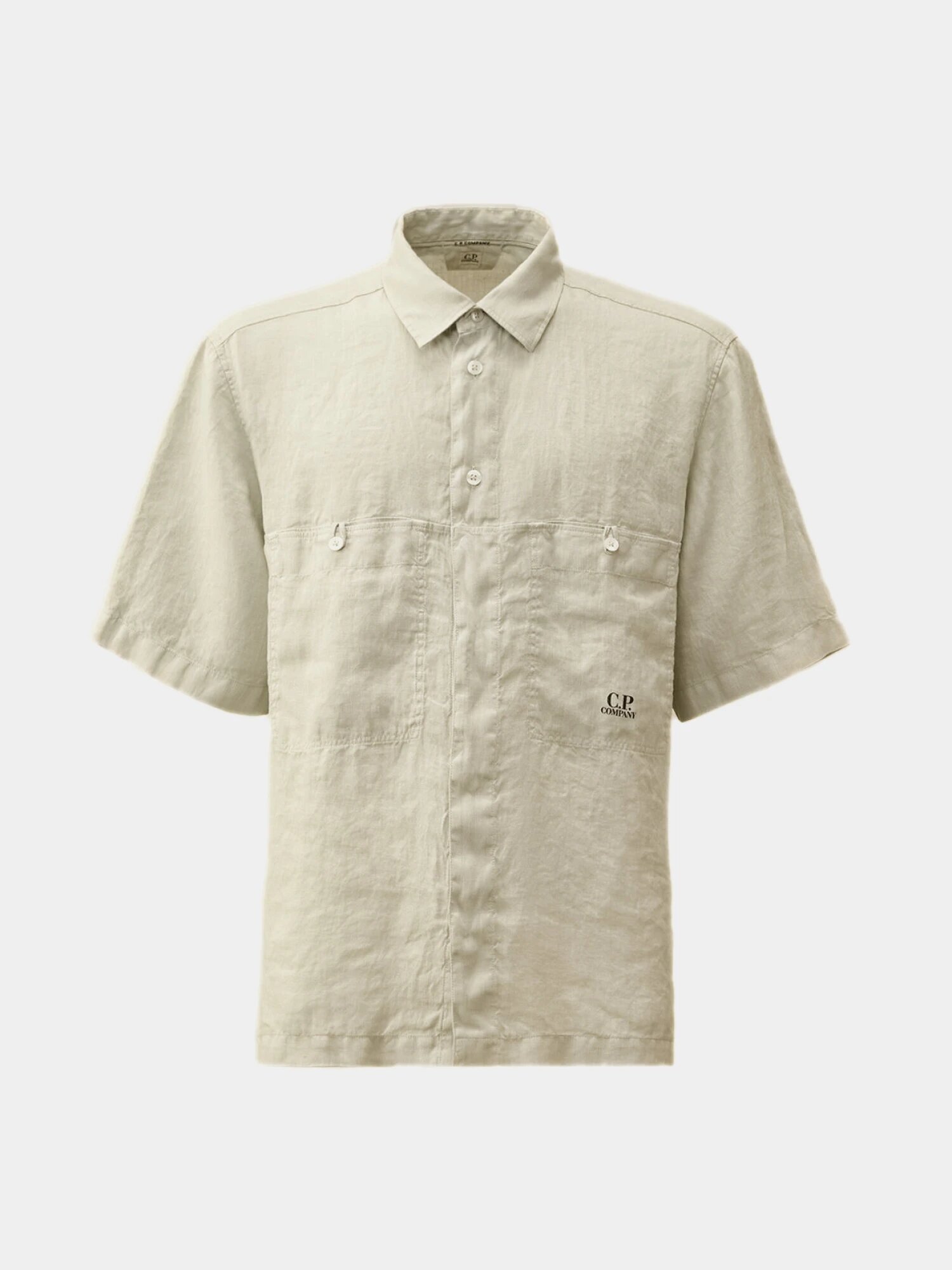 Рубашка Linen Boxy Short Sleeve