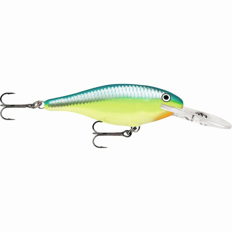 Воблер RAPALA Shad Rap 08 CRSD плавающий 1,5-3,3м, 8см, 11гр