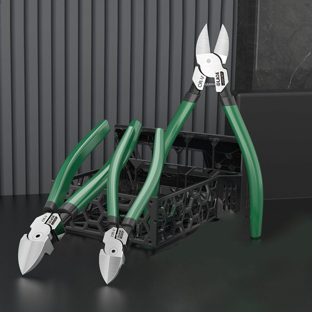 Бокорезы (кусачки)3 штуки LAOA, 135/160/190мм высокоуглеродистая сталь, Кусачки-бокорезы Harden, для точных работ, высокочастотная закалка