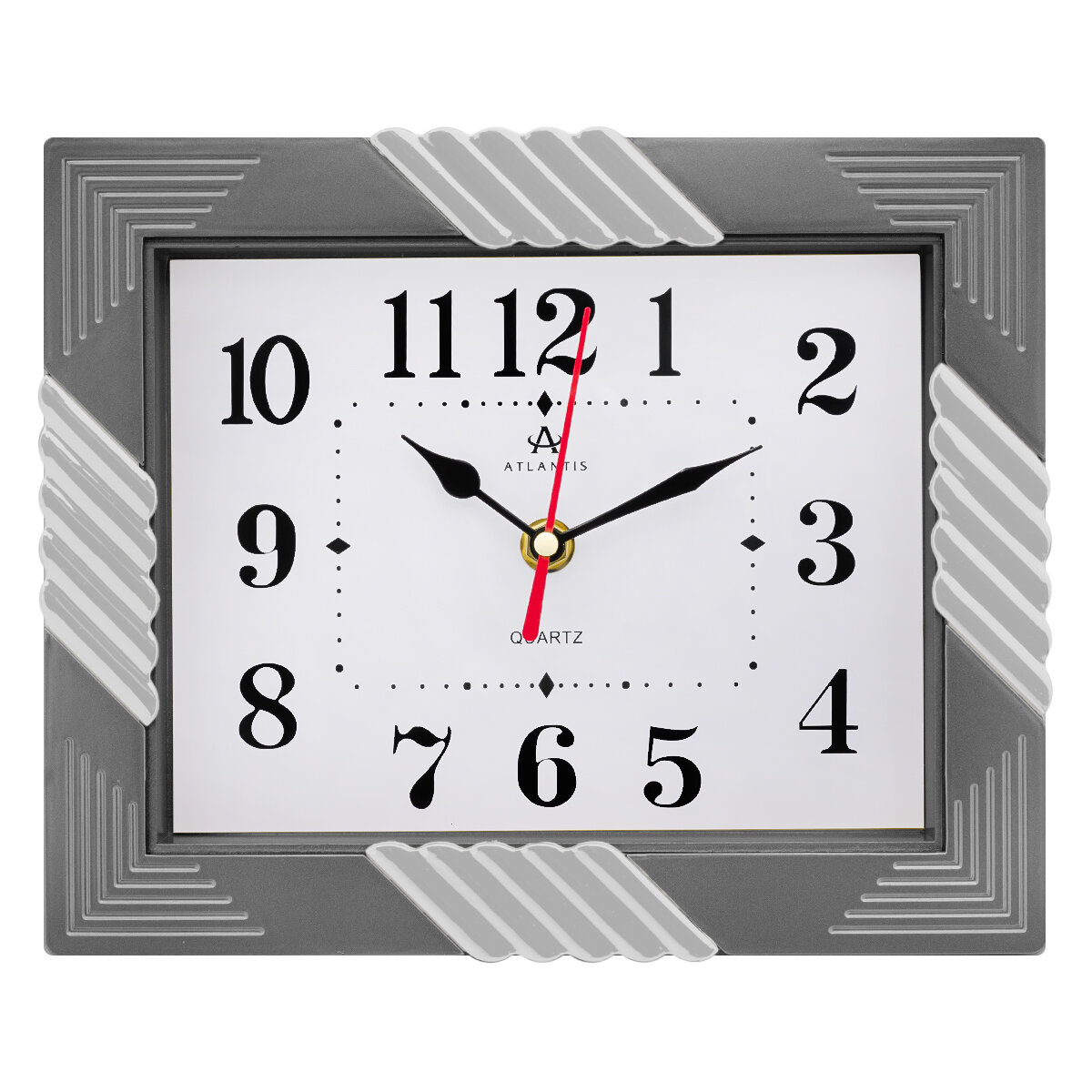 Часы настенные Atlantis TLD-6067A gray