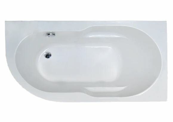 Акриловая ванна Royal Bath Azur RB 614203 R 170x80 см, правая, с каркасом