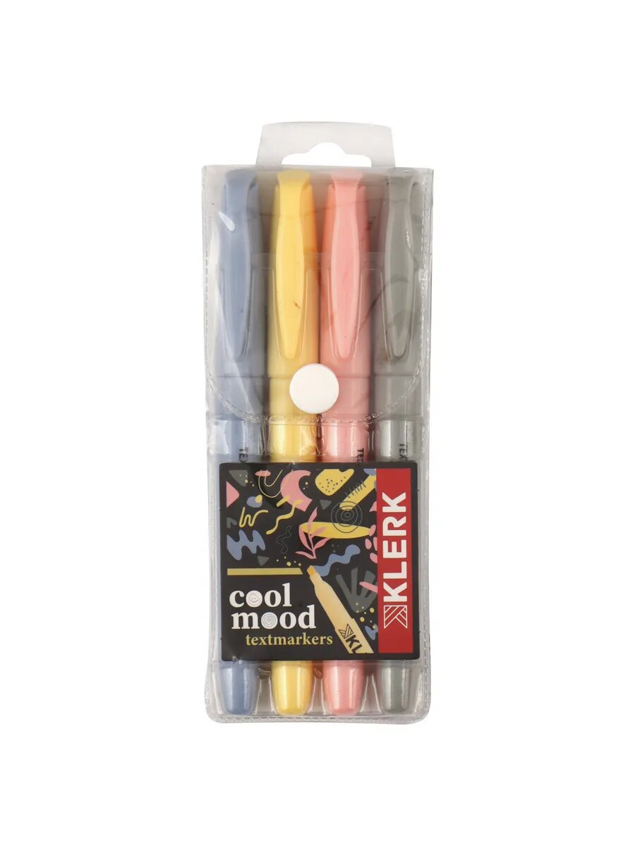 Набор перманентных маркеров 4 шт 1-5 мм