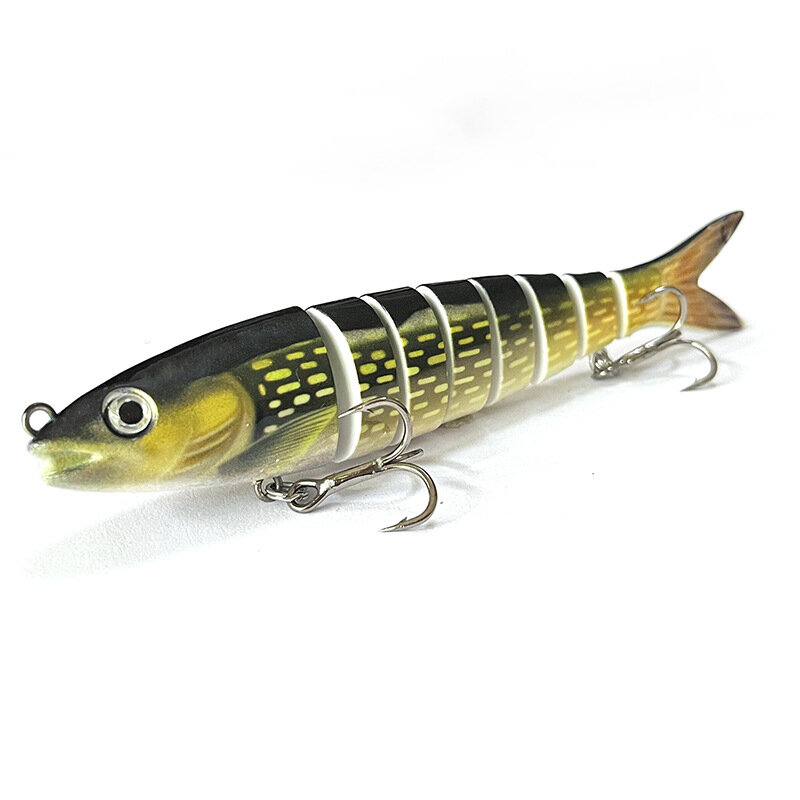 Приманка Sui Kuai SK12, тонущая, многосекционная, для ловли рыбы