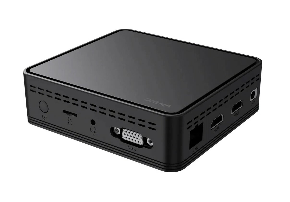 Неттоп Digma Mini Office, Intel N5030/8GB/256GB SSD/UHD Graphics/Win11