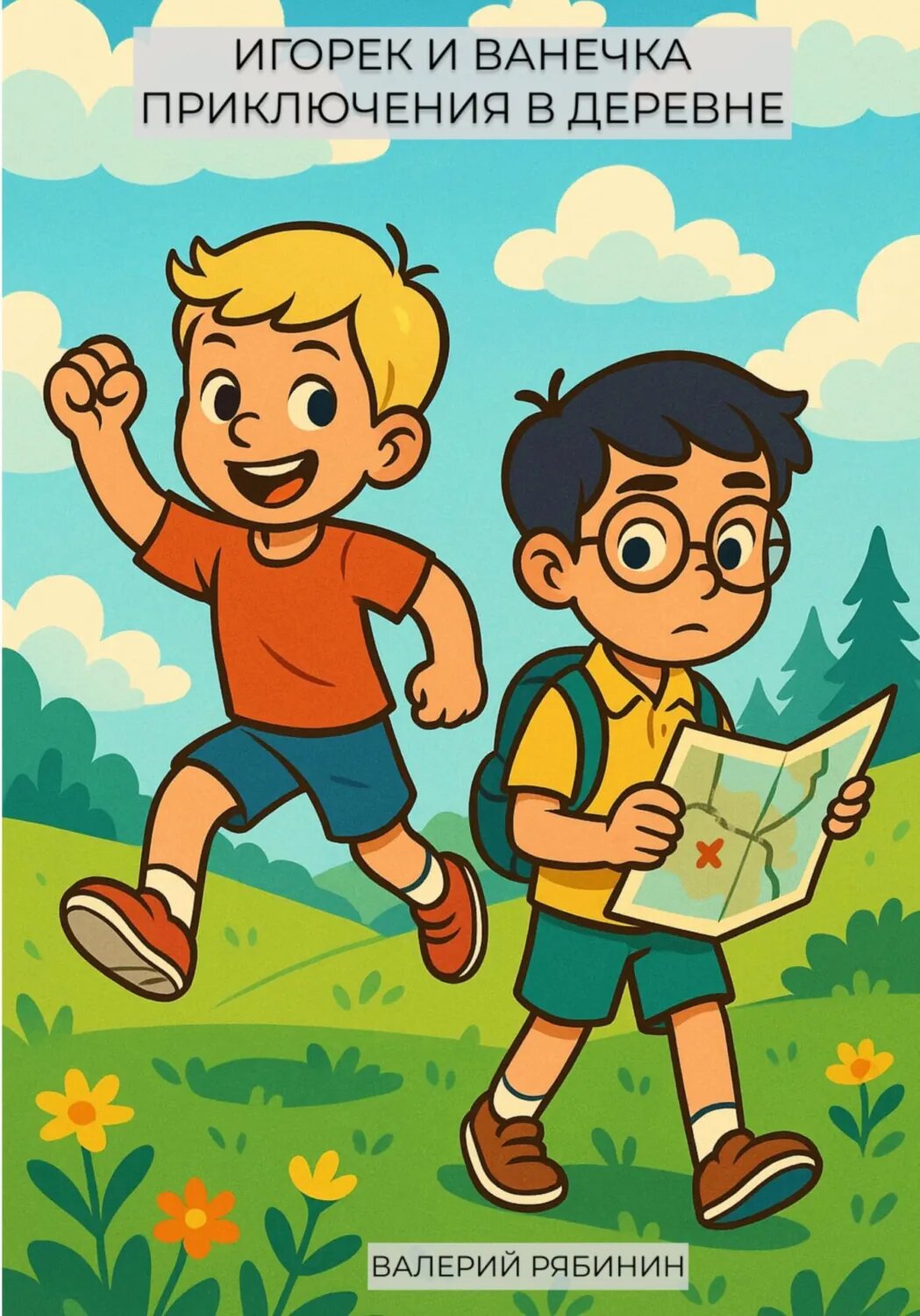 Игорек и Ванечка приключения в деревне [Цифровая книга]
