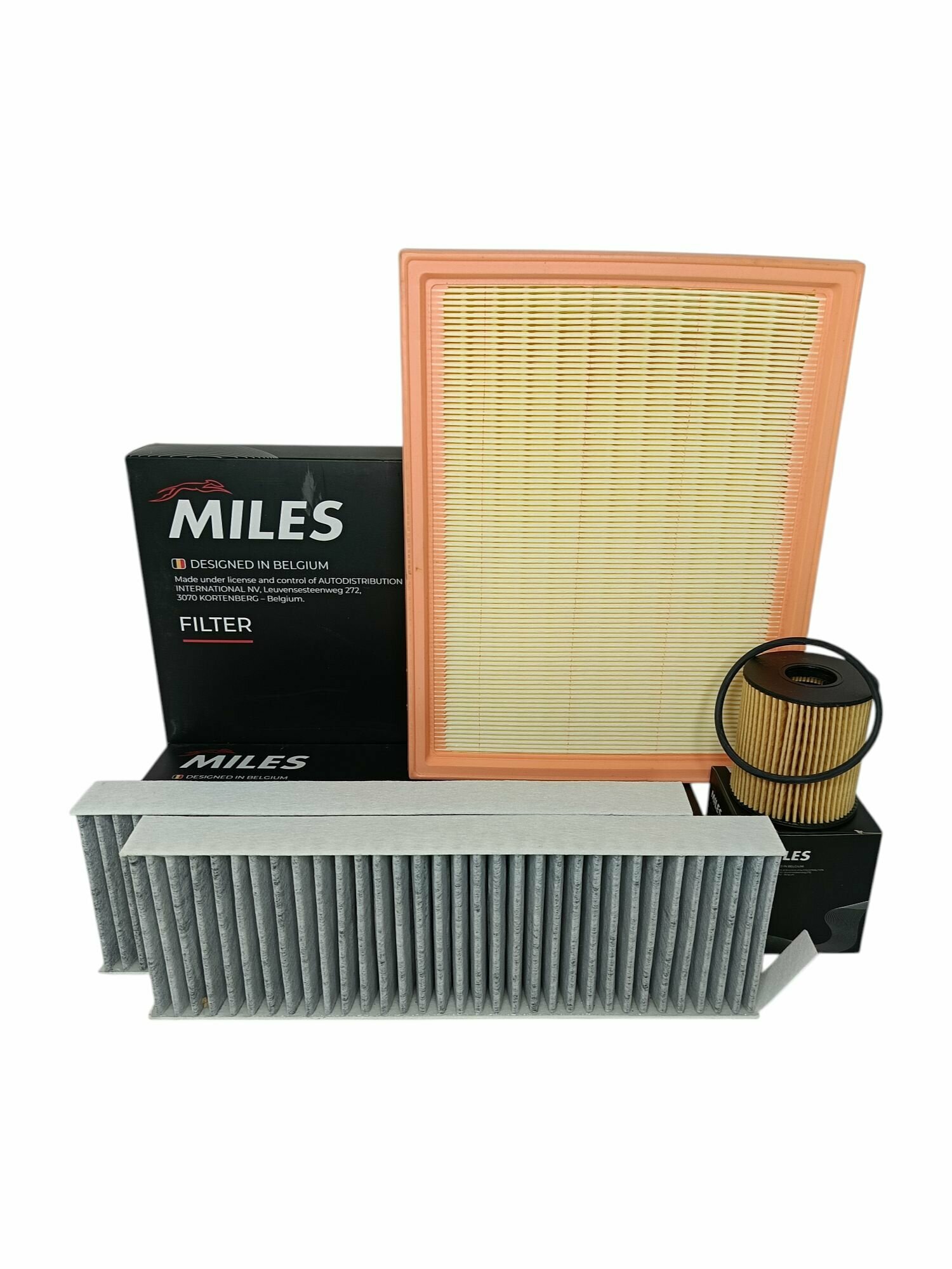 Комплект фильтров Донг Фенг АХ7 2.0 16- (Dongfeng AX7) воздушный/салонный/масляный MILES