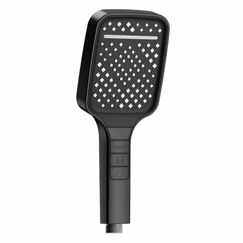 7 режимов, большая насадка для душа, регулируемая насадка для душа с одним ключом, водосберегающая насадка для душа высокого давления, аксессуары для ванной комнаты