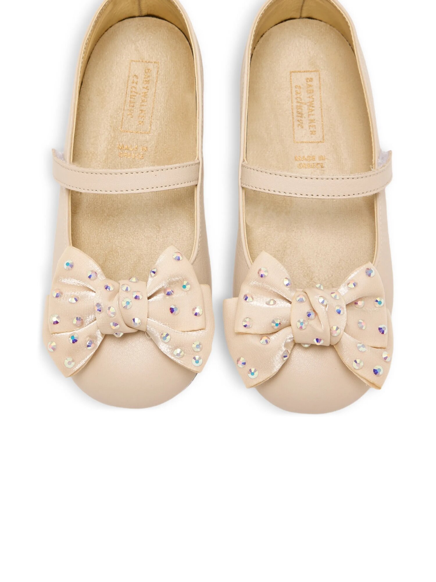Балетки BABYWALKER Bow strap ballerinas, размер 25 — фото 1