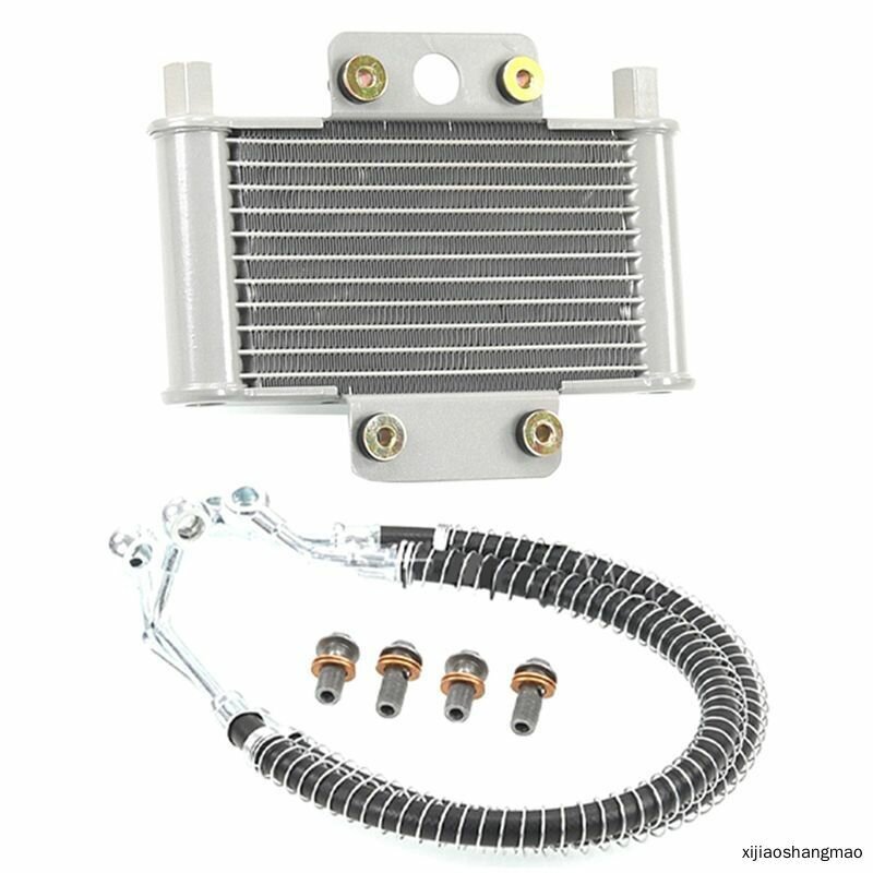 Радиатор мотоцикла Масляный радиатор двигателя Грязевой питбайк для 150-250 куб. см Motocross GY6