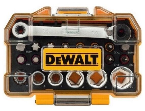Набор бит/торцевых ключей Dewalt DT71516