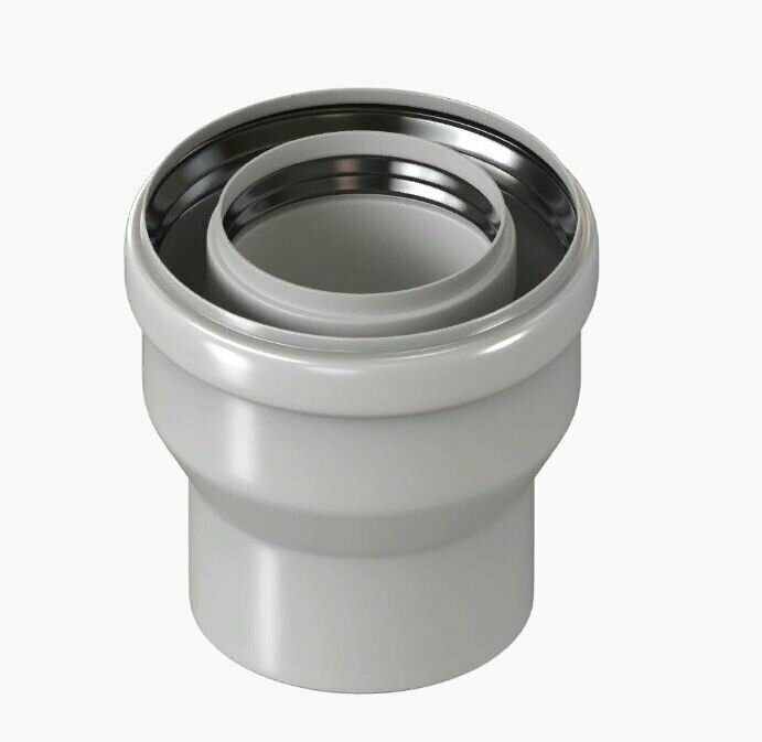 Переход конденсационный Krats (кратс) с диаметра 60/100 на 80/125