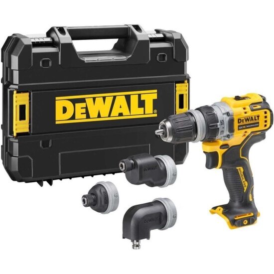 Дрель-шуруповерт аккумуляторная Dewalt DCD703NT-XJ, без АКБ и ЗУ