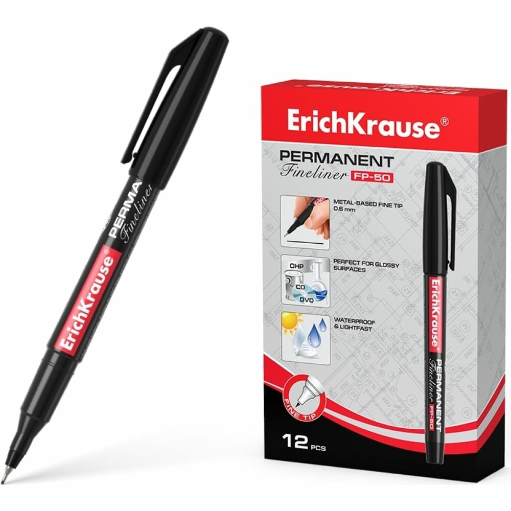 Перманентный линер ErichKrause 37068