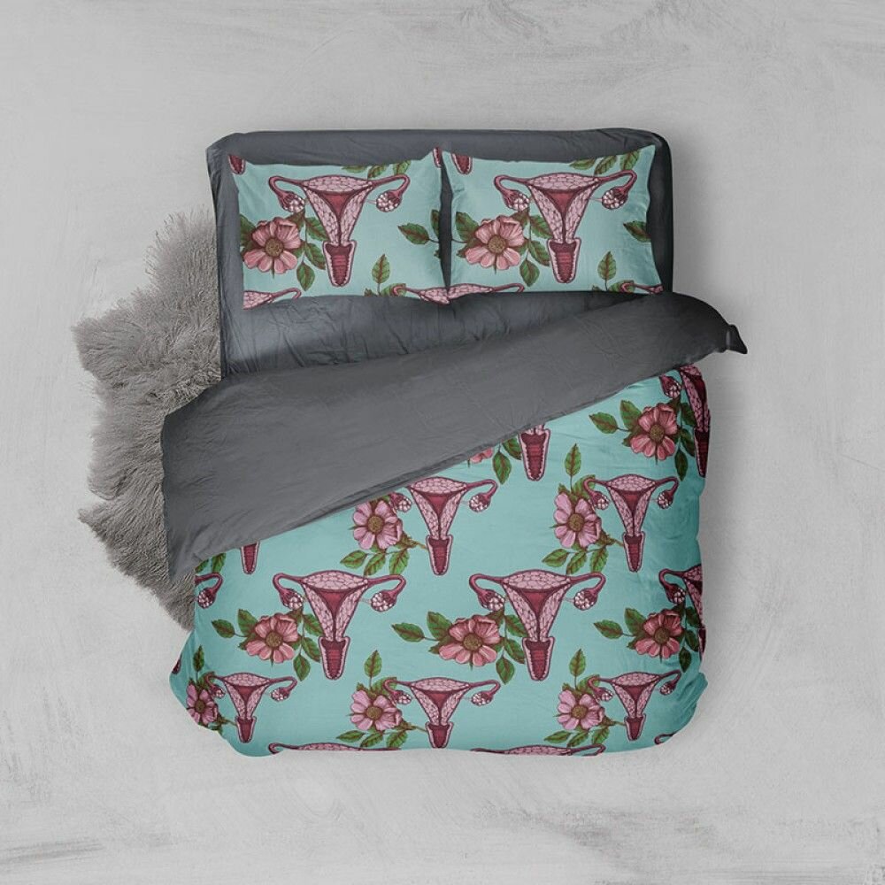 Арт комплект постельного белья Женщина, Семейный, 70/70