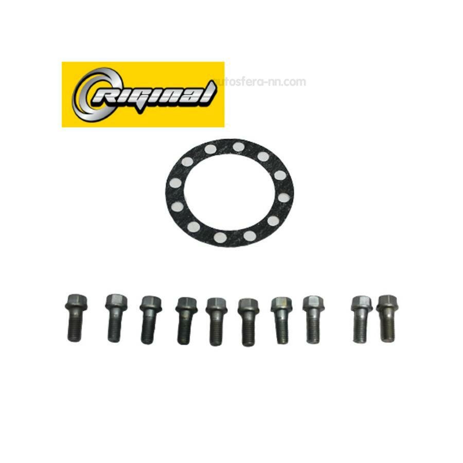 RIGINAL RG31512403000 Болт М10х1,5х25мм полуоси и фланца ведущий ступицы для а/м УАЗ (10 шт.) RIGINAL