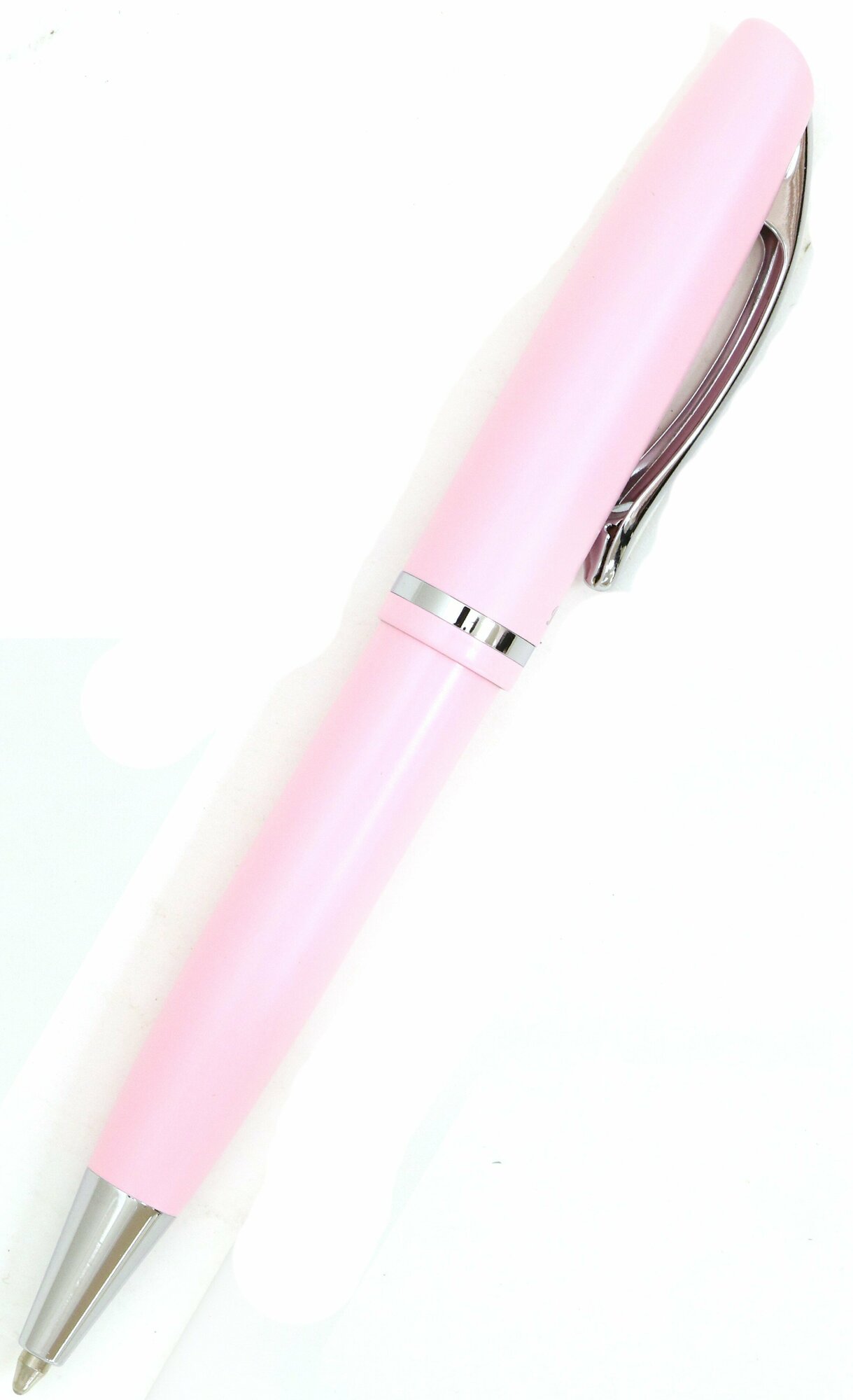 Ручка шариковая автоматическая "Jazz Pastel K36 розовый" (синяя) (PL812658)
