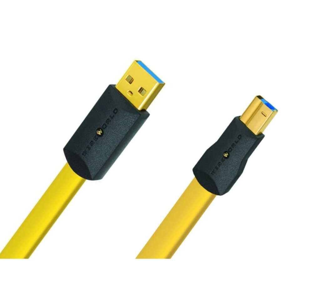 Wireworld Chroma 8 USB 3.0 A-B Flat Cable 3.0m кабель USB тип A-B (C3AB3.0M-8)