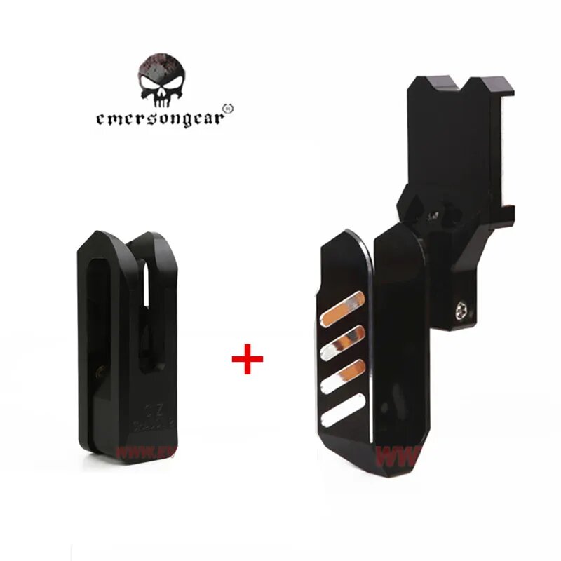 Emerson Tactical CZ/SV/STI Series алюминиевая кобура Race Master Черный, Black Set CZ Shadow2