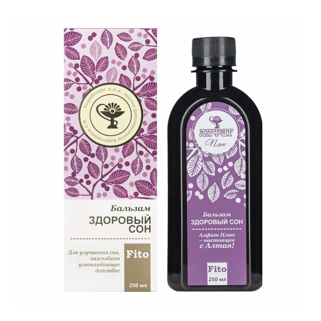Бальзам "Здоровый сон", 250 мл, Алфит Плюс