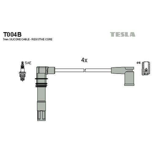 Наконечник свечи зажигания Tesla CP111