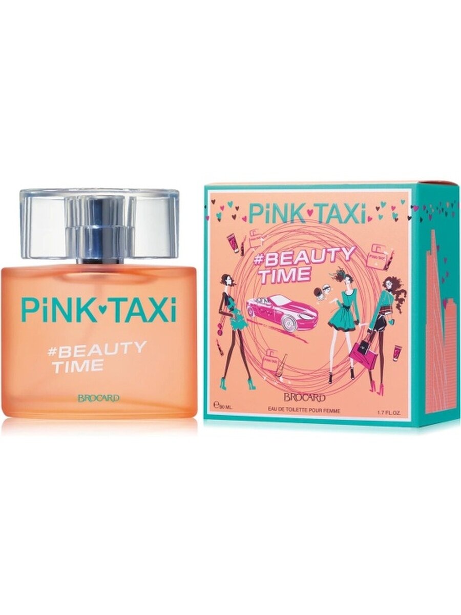 BROCARD Pink Taxi Beauty Time туалетная вода 90 ml.