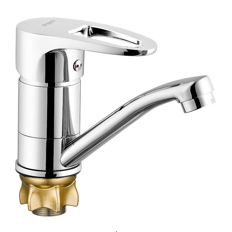 Смеситель для кухни, кор. излив, карт.40мм, гайка G.Lauf; 4G4-B180