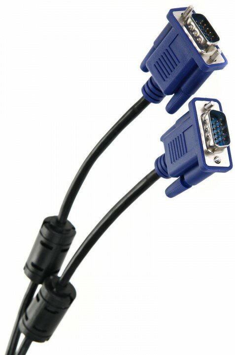 Кабель VGA (M) - VGA (M), 10м, TV-COM QCG341AD-10M (QCG341AD-10M/QCG120H-10M)