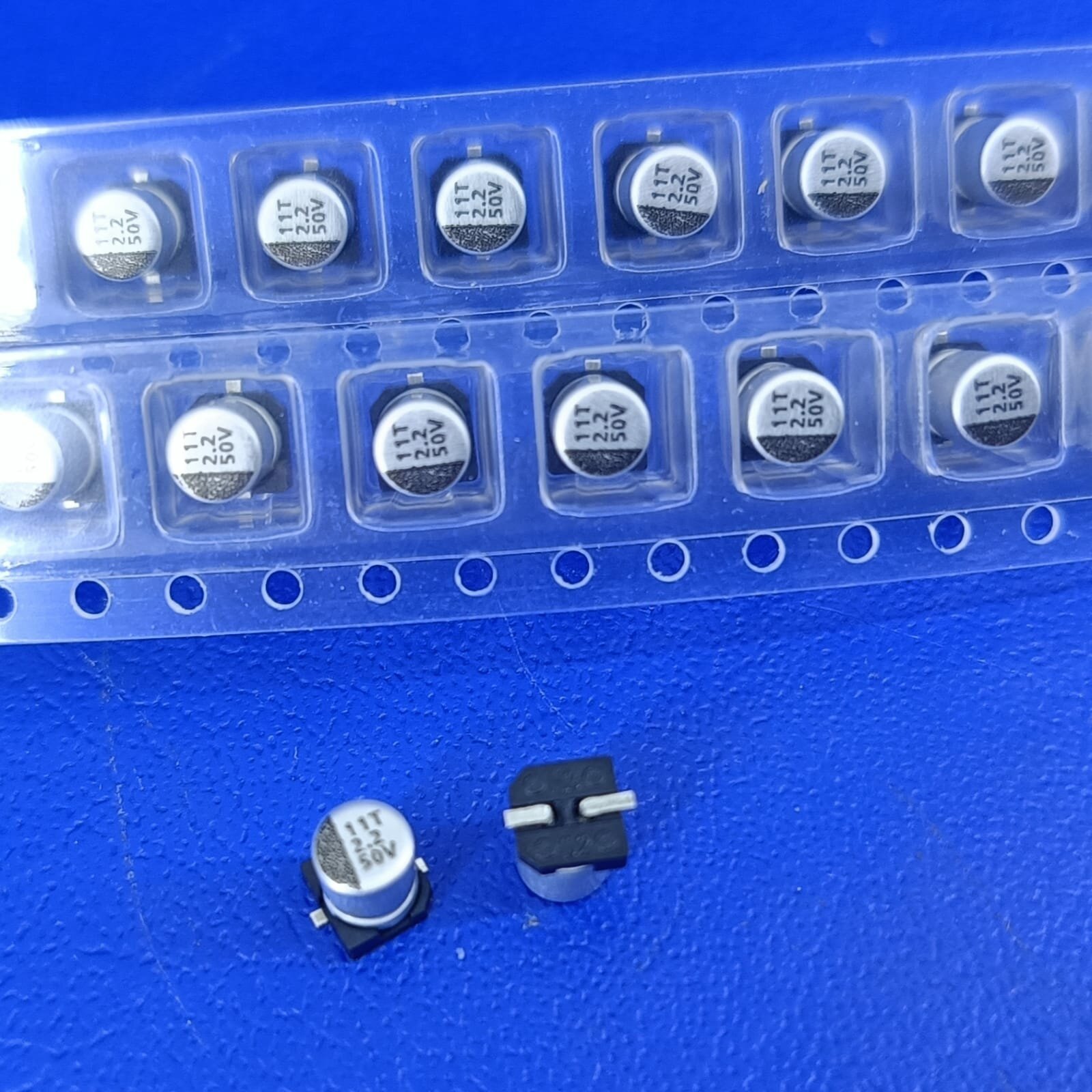 20 штук SMD конденсатор 2,2 мкФ 50V d4h5