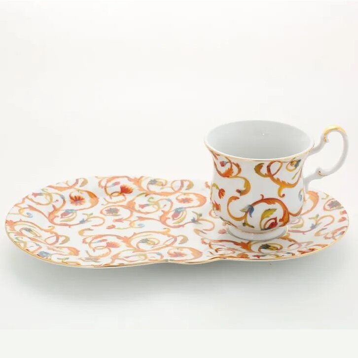 Сервиз для завтрака Leander Monica Květinový Vzor 28120815-0793