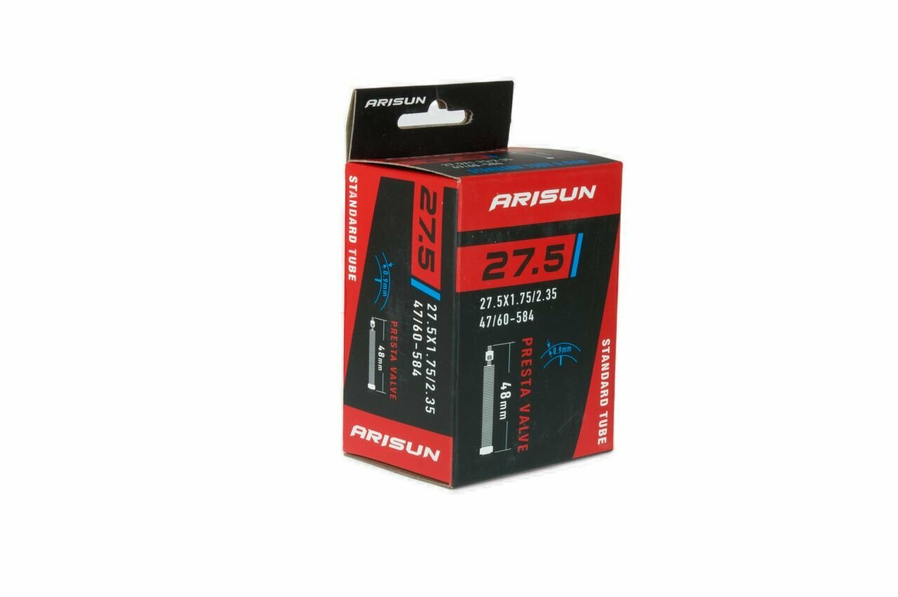 Камера ARISUN STANDARD 27.5"x1.75/2.35 (47/60-584) FV 48мм бутиловая 0.9мм