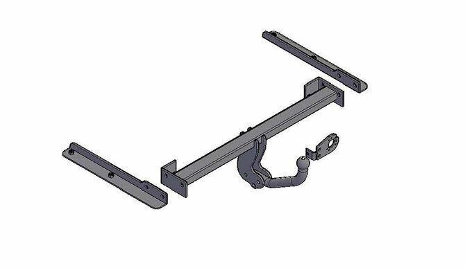 Фаркоп для Opel Astra J х/б 5 дв. с декабря 2012-2015г. в.(рестайлинговая версия) (на 2009-2011 г. в. подходит, но шар далеко от бампера до центра-150, (паспорт и сертификат) Трейлер.9931