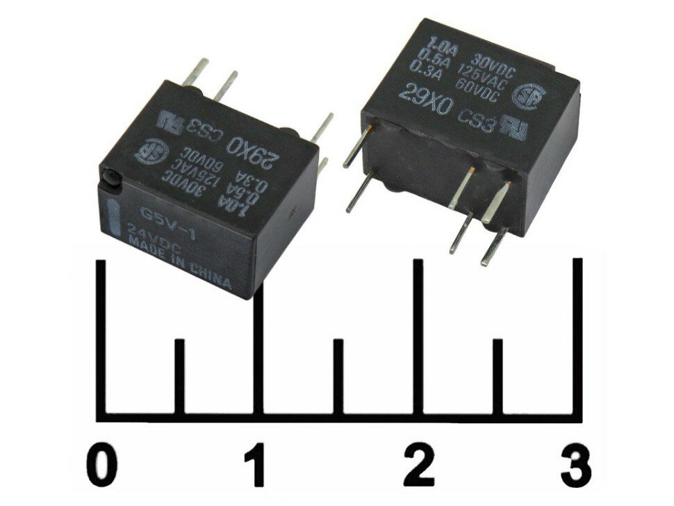 Реле =24V 0.5A/125V G5V-1 OMR