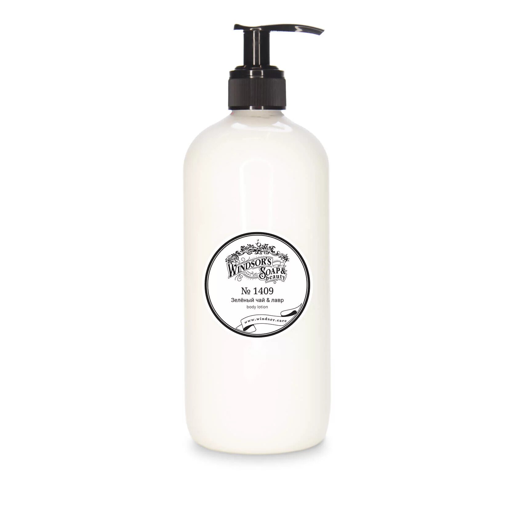 Лосьон для тела Windsor's Soap №1409 Зелёный чай & лавр 500 мл