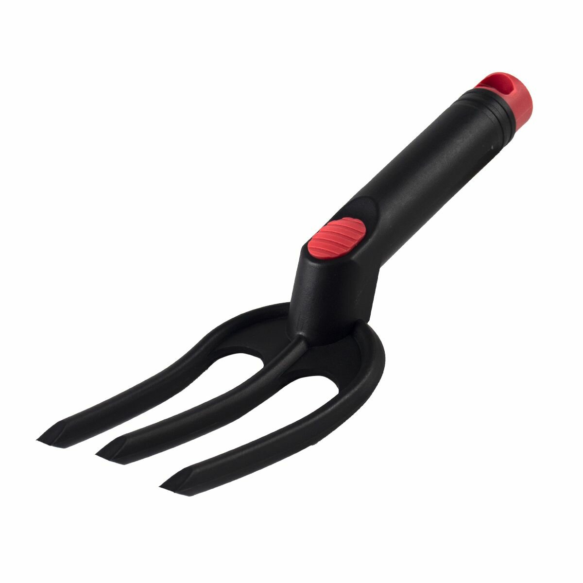 Вилка посадочная "Feona", пластиковая, 270 мм, цвет: черный/оранжевый