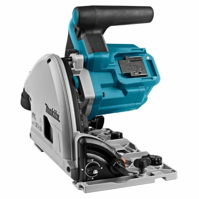 Аккумуляторная дисковая погружная пила Makita DSP600ZJ в кейсе