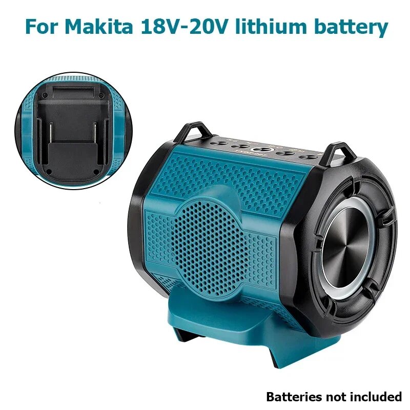 Портативный Bluetooth-динамик ZWINCKY для Makita 18В