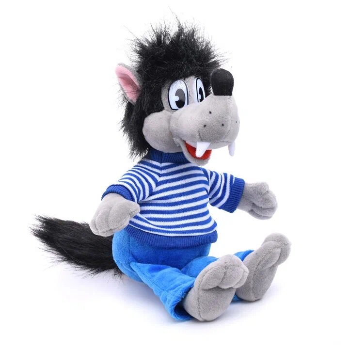 Мягкая игрушка Мульти-Пульти Ну, Погоди! "Волк", профессиональная озвучка, V70543-25A 20 см