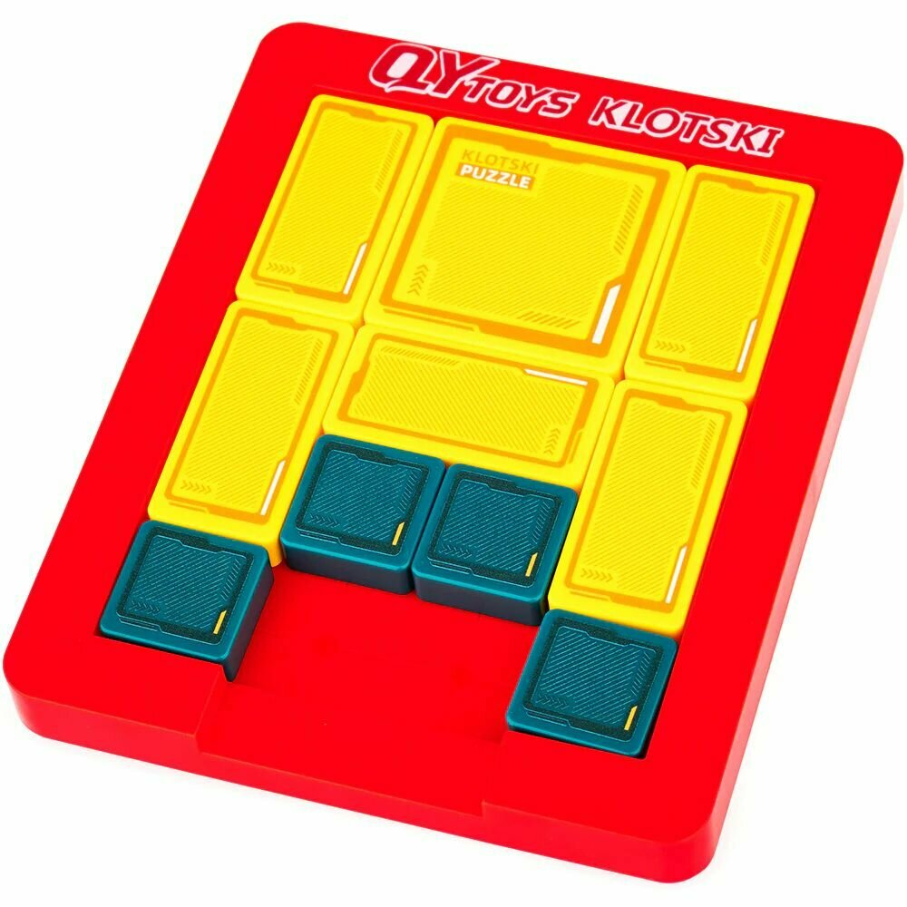 Пятнашки / QiYi MoFangGe Klotski Overseas Puzzle M Цветной пластик / Головоломка