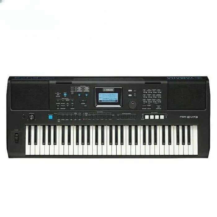 YAMAHA PSR-E473 цифровой синтезатор черное / Панель на английском языке/Электронное пианино