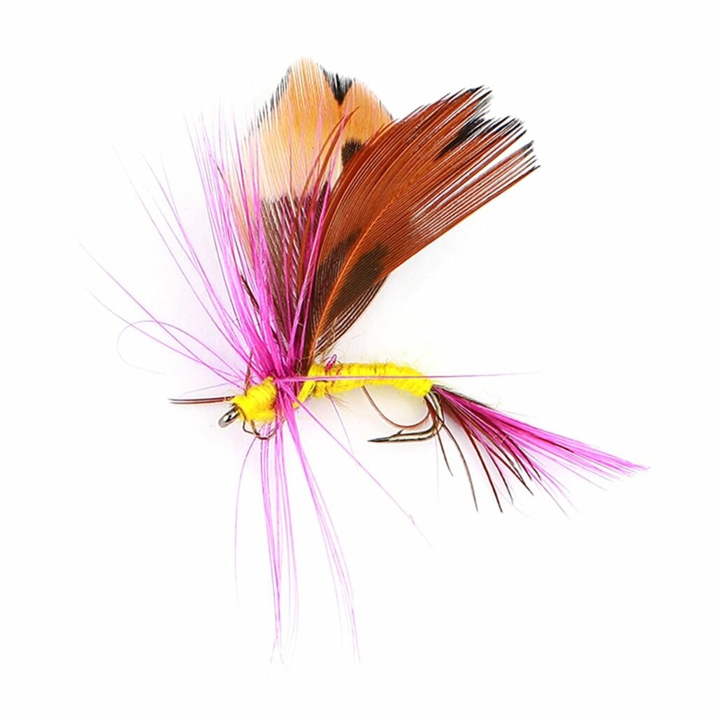 Приманка Луя, Имитирующие бабочки насекомые - фиолетовые, 1 шт