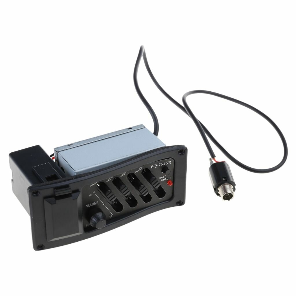 Эквалайзер 7545R гитарный четырехступенчатый звукосниматель-7545R
