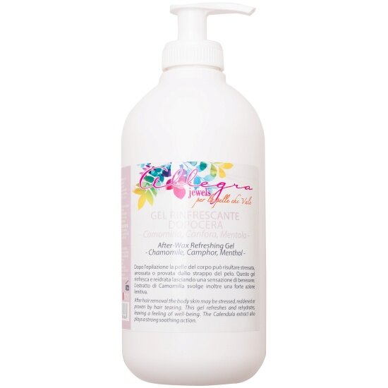 Гель после депиляции Allegra Jewels освежающий, 500 мл