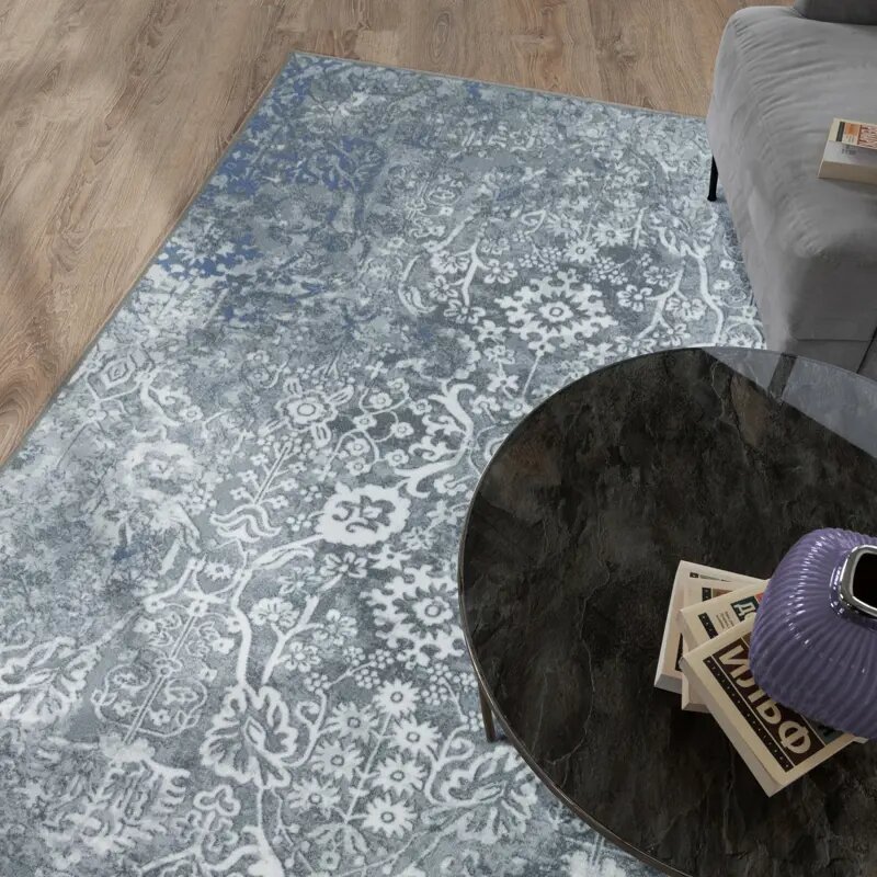 Ковер Лугано 200x300 см полипропилен 9540 цвет серый