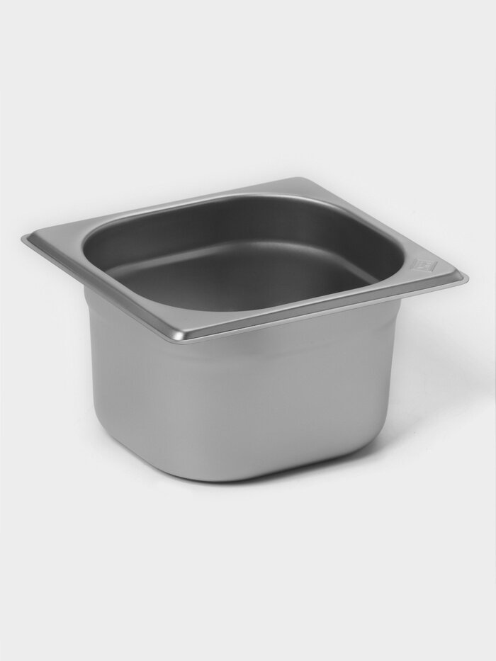 Гастроёмкость GN 1/6 Hanna Knövell, 100 мм, 176×162×100 мм, толщина 0.8 мм, нержавеющая сталь