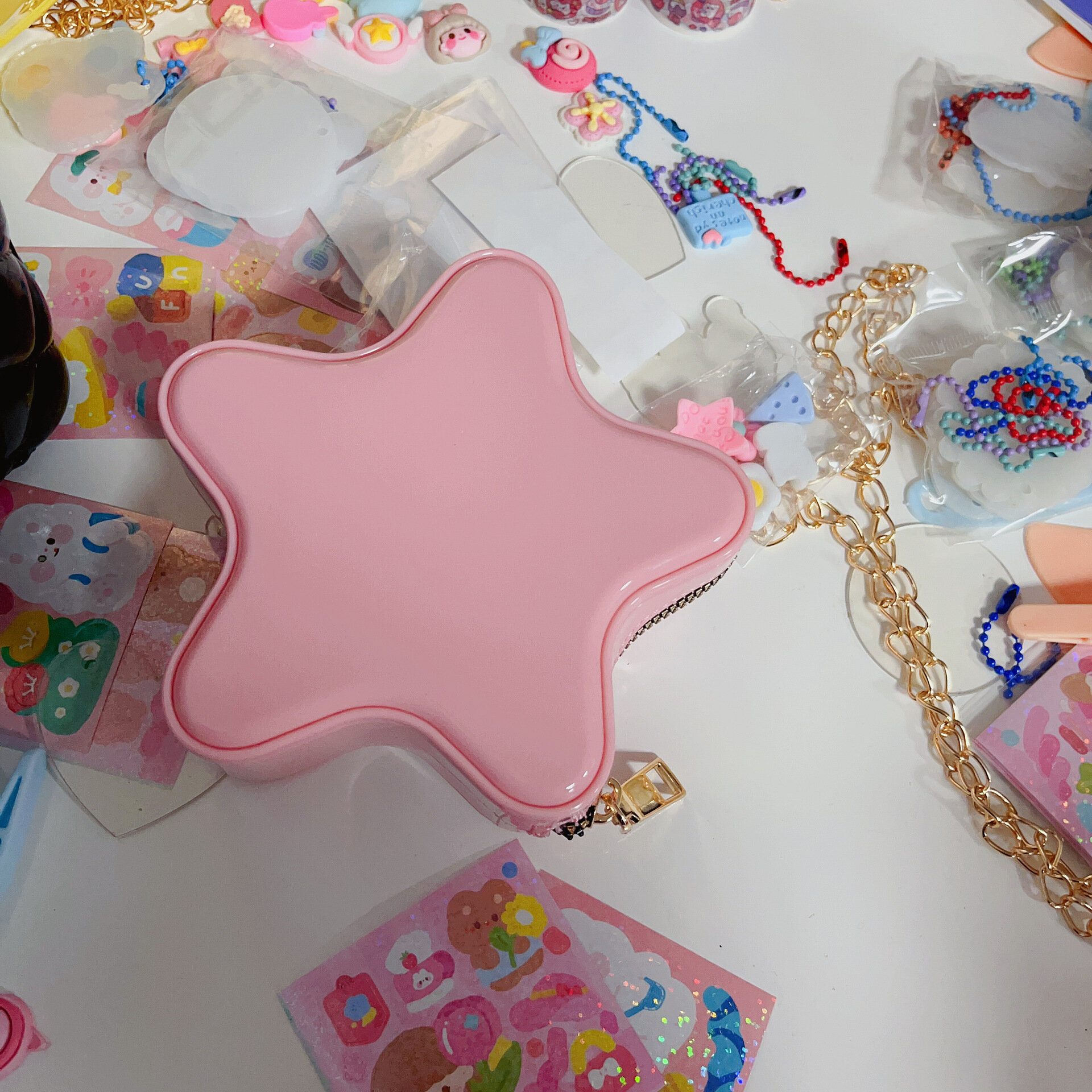 Звездная сумка, милая мультяшная сумка Guka, новая сумка 2025 года, женская сумка через плечо, модная сумка из желе, сумка через плечо для девочек