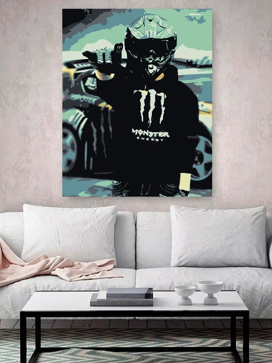 Картины по номерам Monster
